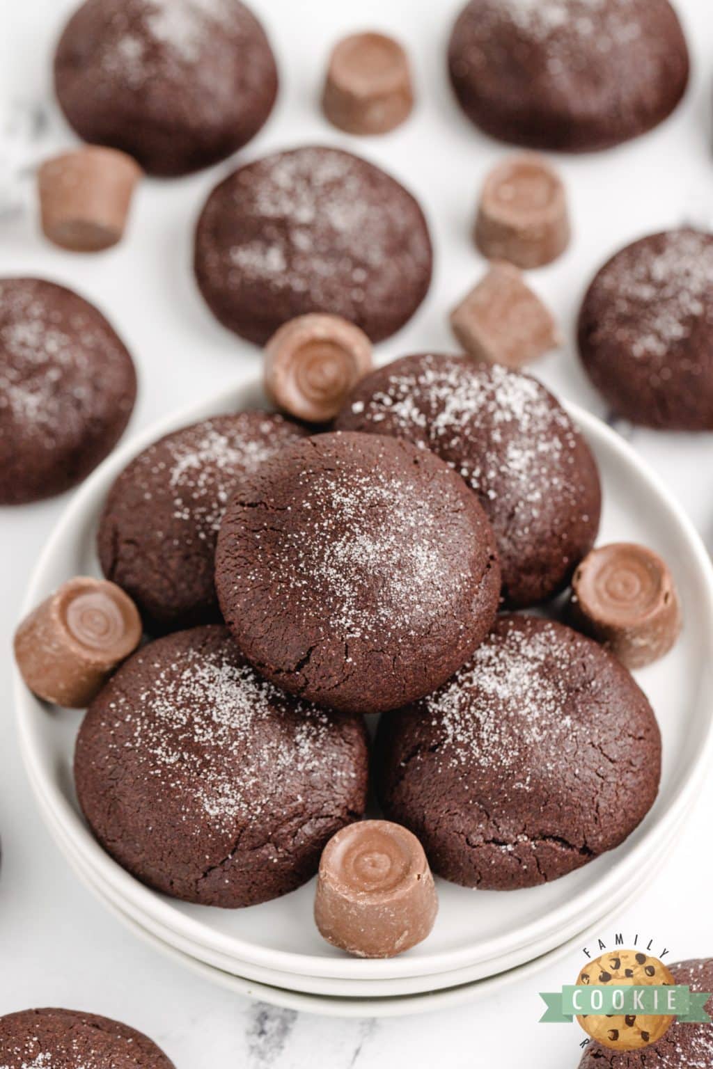 CAKE MIX ROLO COOKIES - Family Cookie Recipes