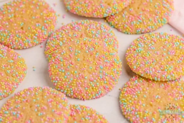 EASTER SPRINKLE COOKIES - Family Cookie Recipes