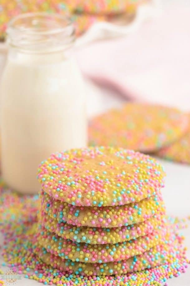 EASTER SPRINKLE COOKIES - Family Cookie Recipes