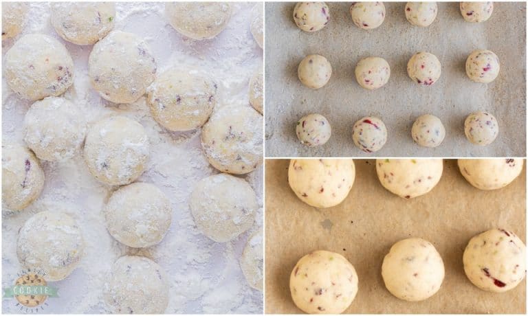CRANBERRY PISTACHIO SNOWBALLS - Family Cookie Recipes
