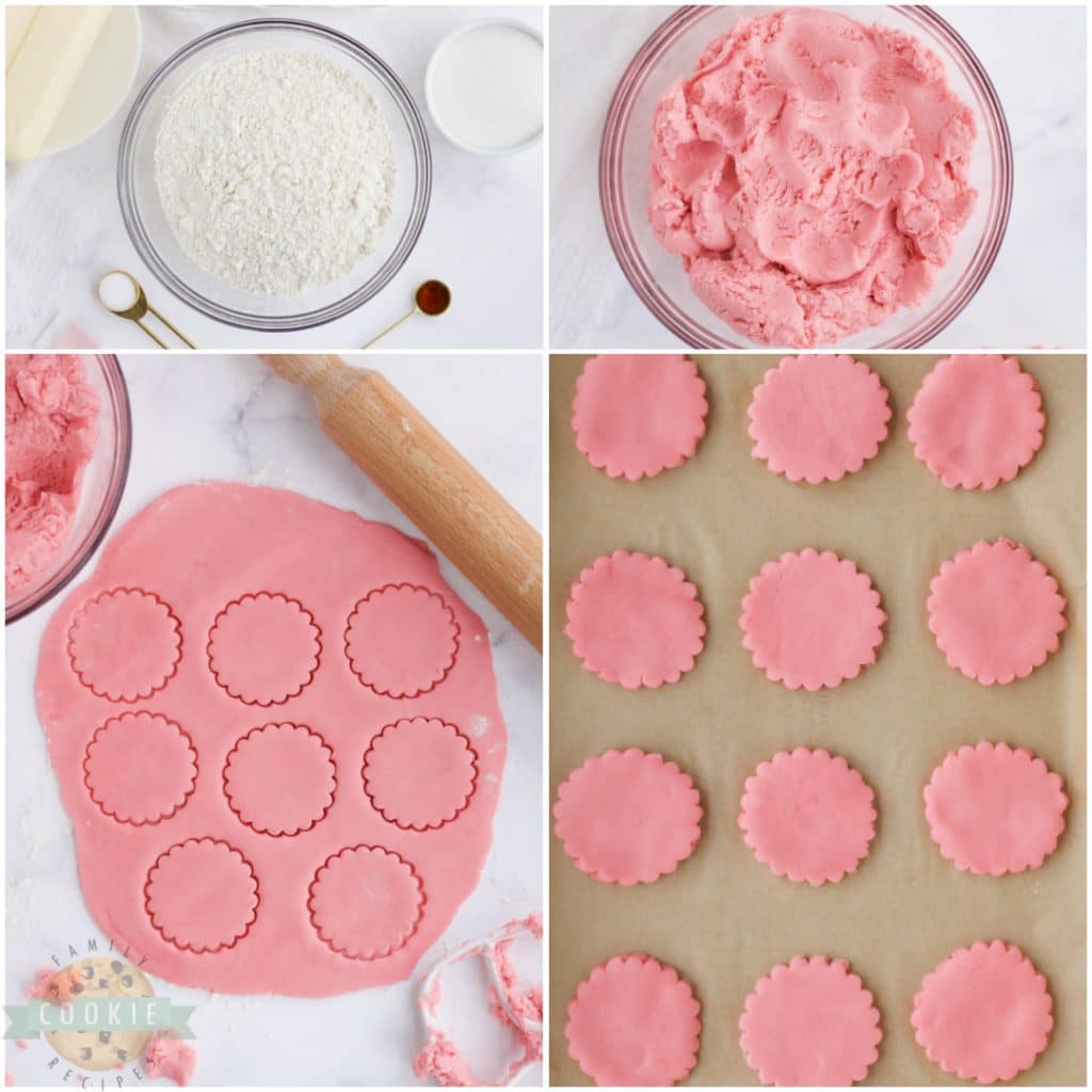 PINK SANDWICH COOKIES - Family Cookie Recipes