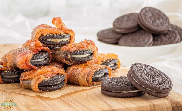 BACON WRAPPED OREOS - Family Cookie Recipes