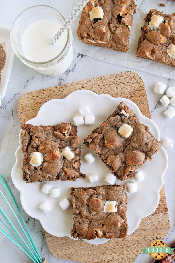 SWISS MISS CHOCOLATE CHIP COOKIE BARS - Family Cookie Recipes