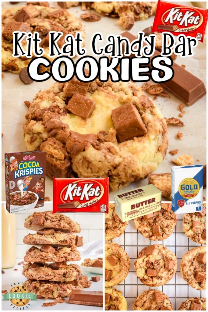 KIT KAT COOKIES - Family Cookie Recipes