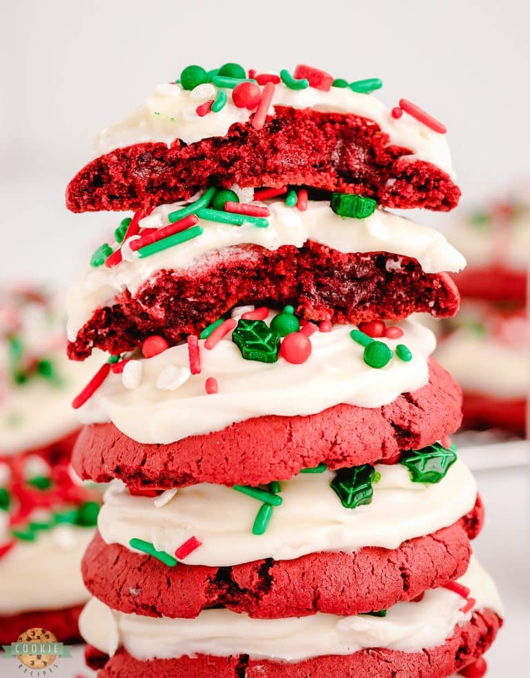 RED VELVET CHRISTMAS COOKIES - Family Cookie Recipes