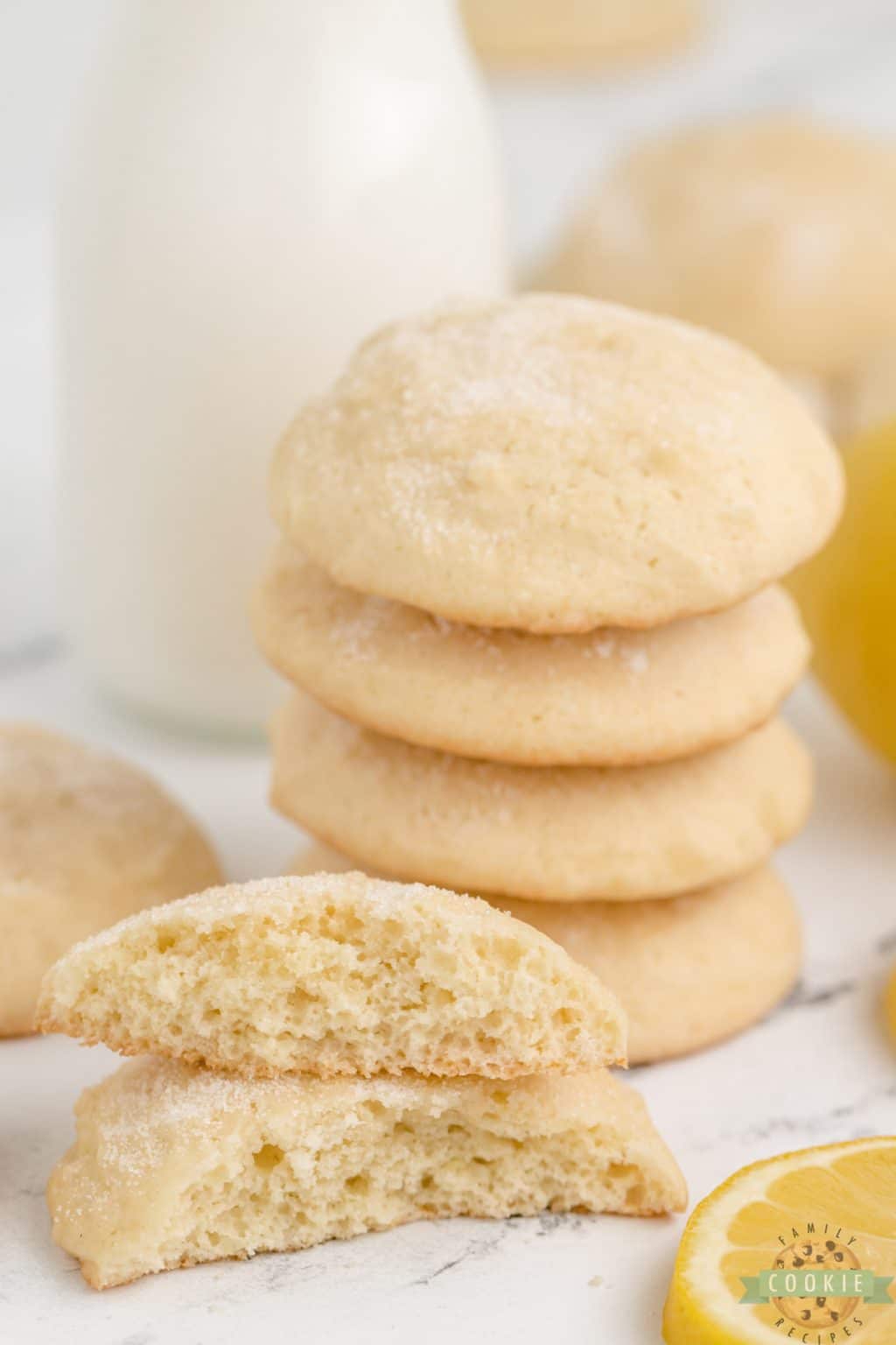 EASY LEMONADE COOKIES - Family Cookie Recipes
