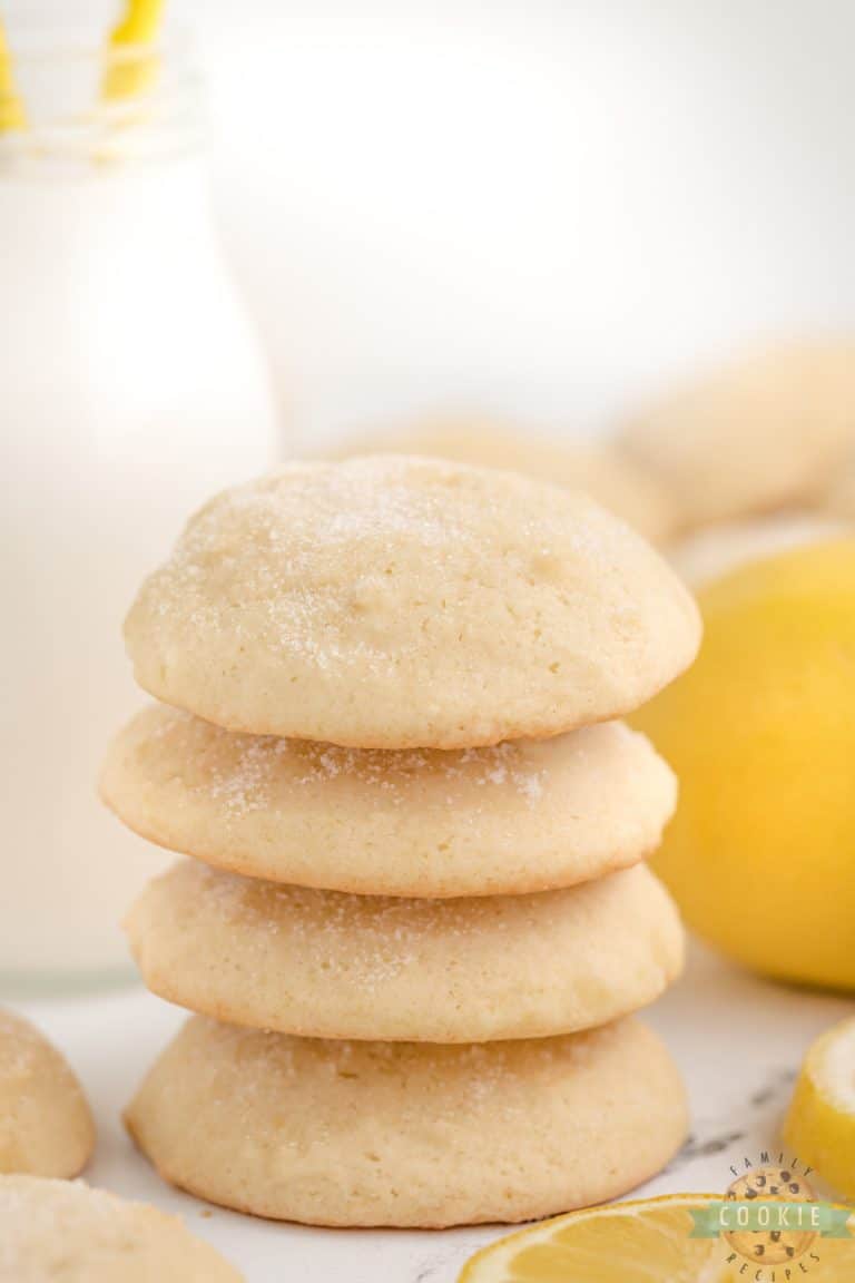 EASY LEMONADE COOKIES - Family Cookie Recipes