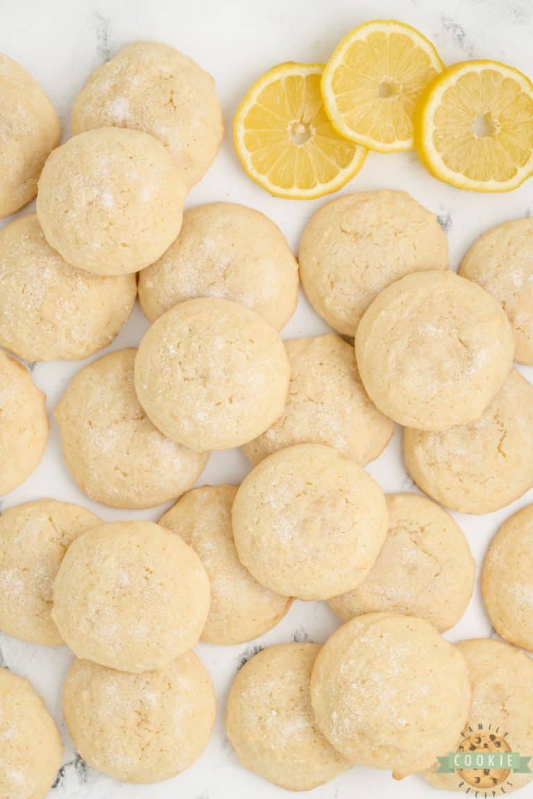 EASY LEMONADE COOKIES - Family Cookie Recipes