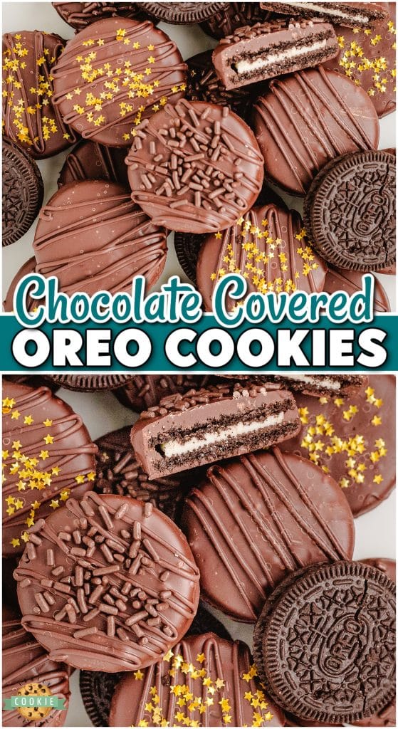CHOCOLATE DIPPED OREOS - Family Cookie Recipes