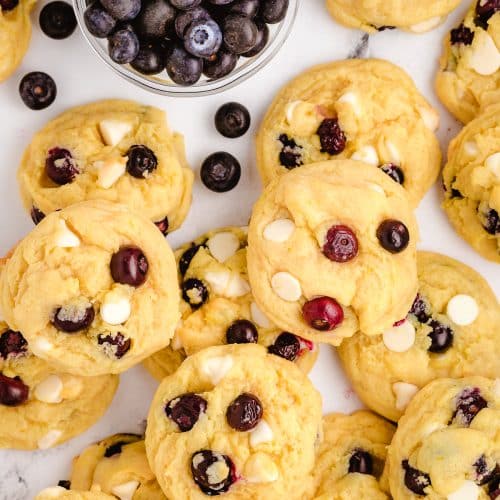 LEMON BLUEBERRY COOKIES - Family Cookie Recipes