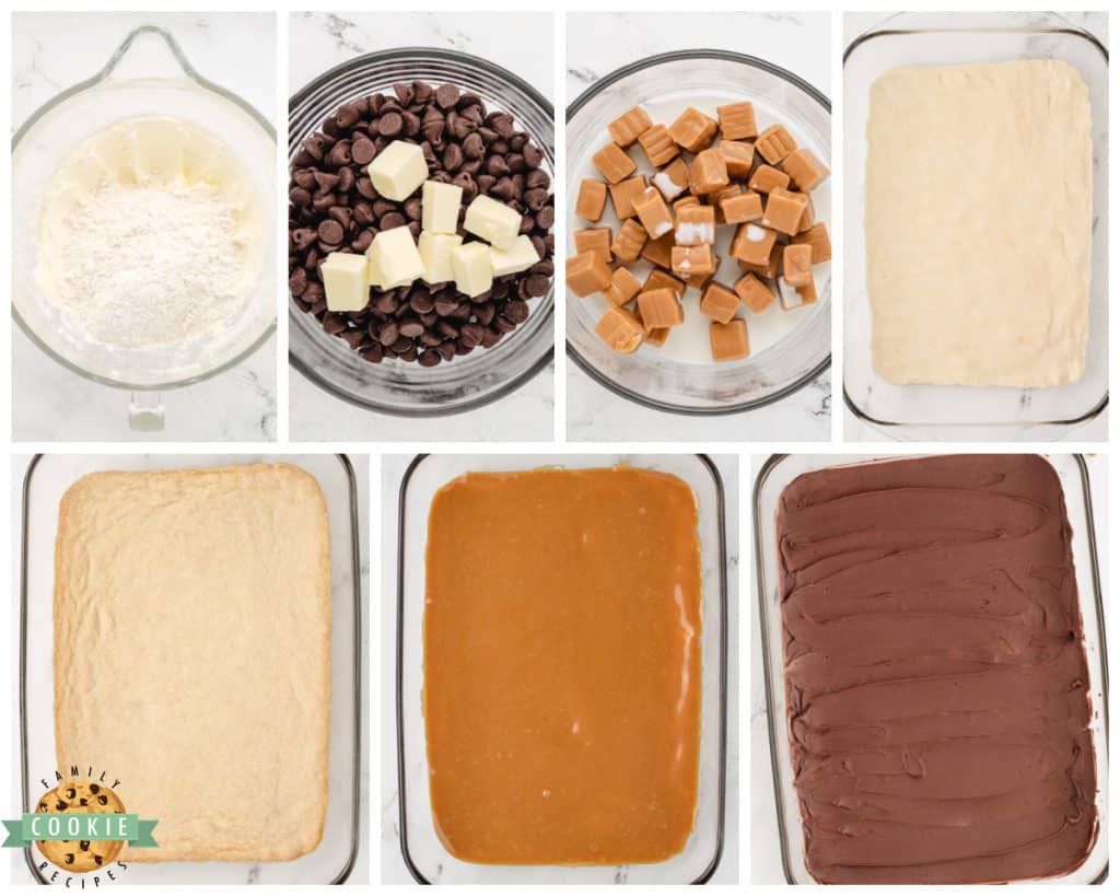 TWIX COOKIE BARS - Family Cookie Recipes
