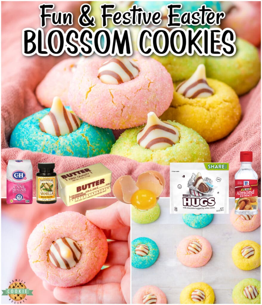 EASTER BLOSSOM COOKIES - Family Cookie Recipes