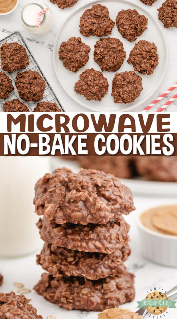 MICROWAVE NO-BAKE COOKIES - Family Cookie Recipes
