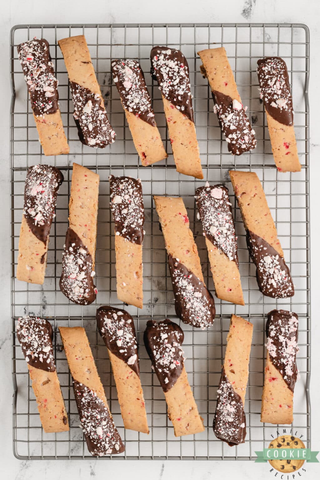 PEPPERMINT BISCOTTI - Family Cookie Recipes