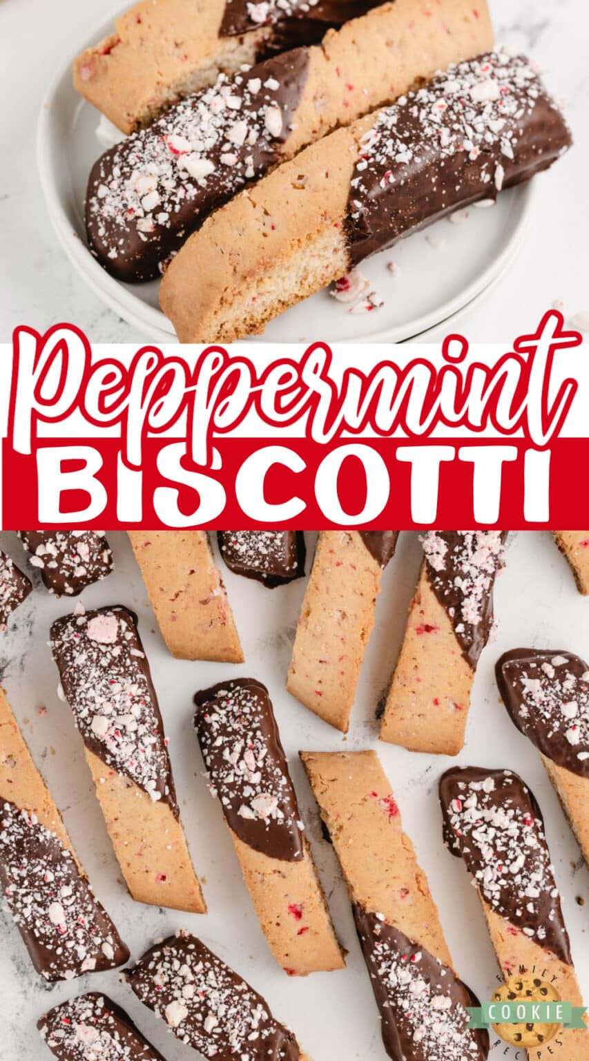 PEPPERMINT BISCOTTI - Family Cookie Recipes