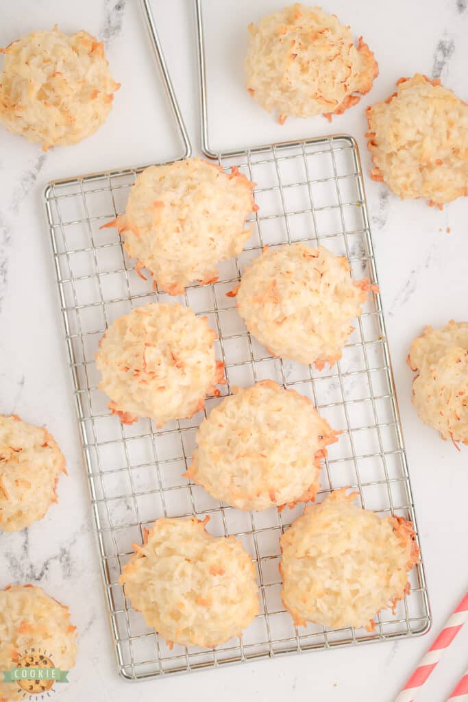 SOFT COCONUT MACAROONS - Family Cookie Recipes