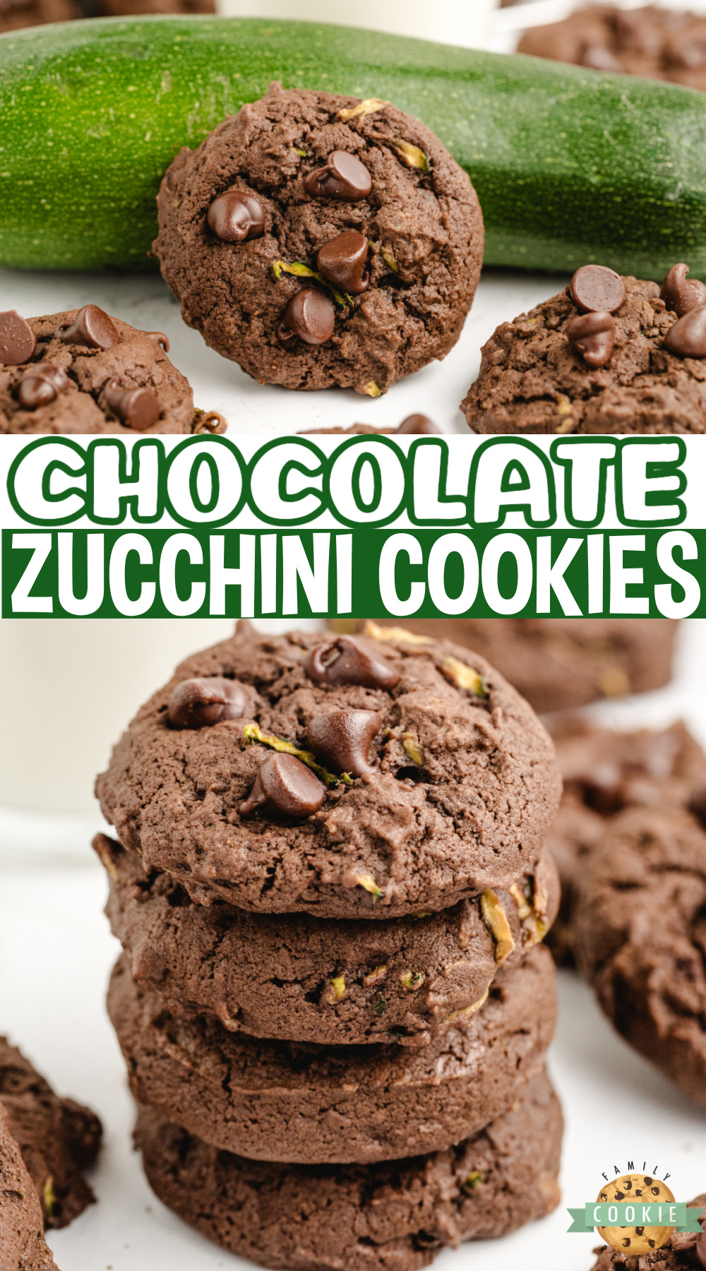 CHOCOLATE ZUCCHINI COOKIES - Family Cookie Recipes