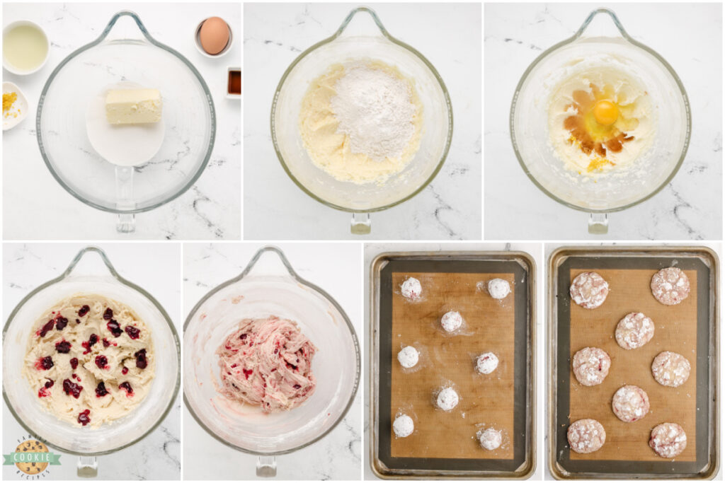 LEMON RASPBERRY CRINKLE COOKIES - Family Cookie Recipes