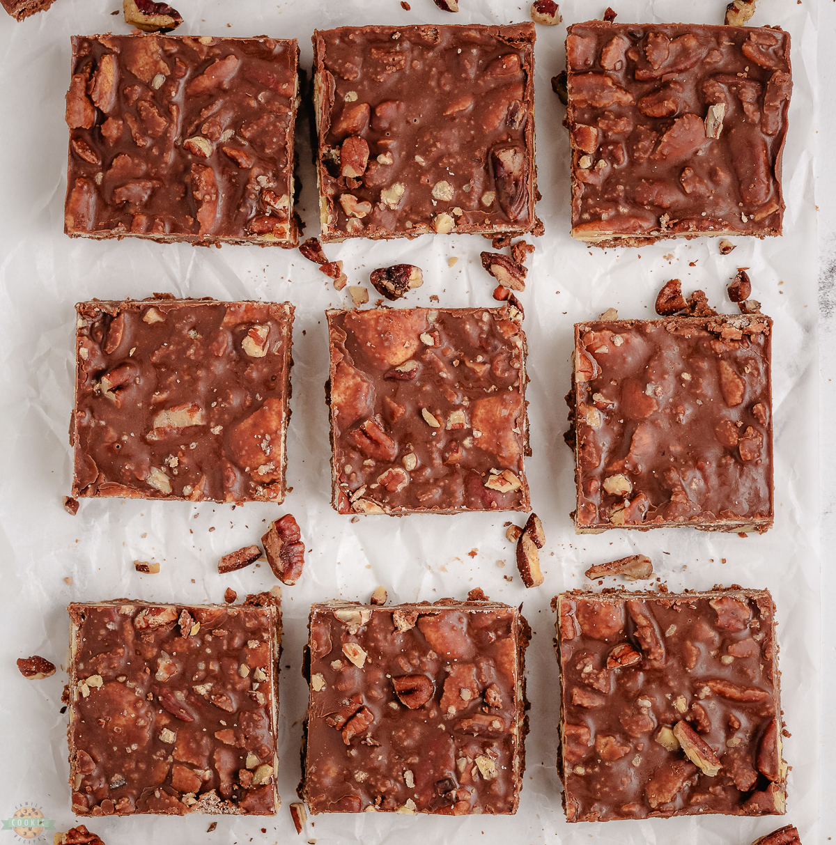 No Bake Chocolate Cookie Bars - Family Cookie Recipes